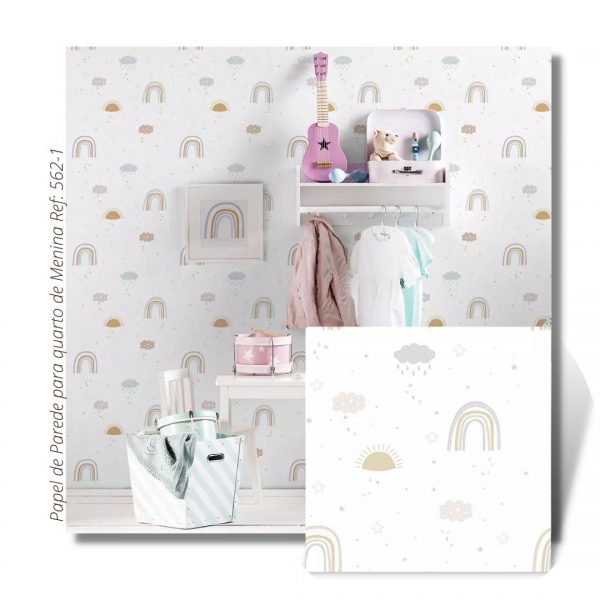 Papel de Parede para Quarto de Menina | K&G